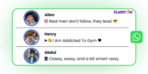 350+ 🔥 Killer WhatsApp Bio for Boys (2025 Updated)